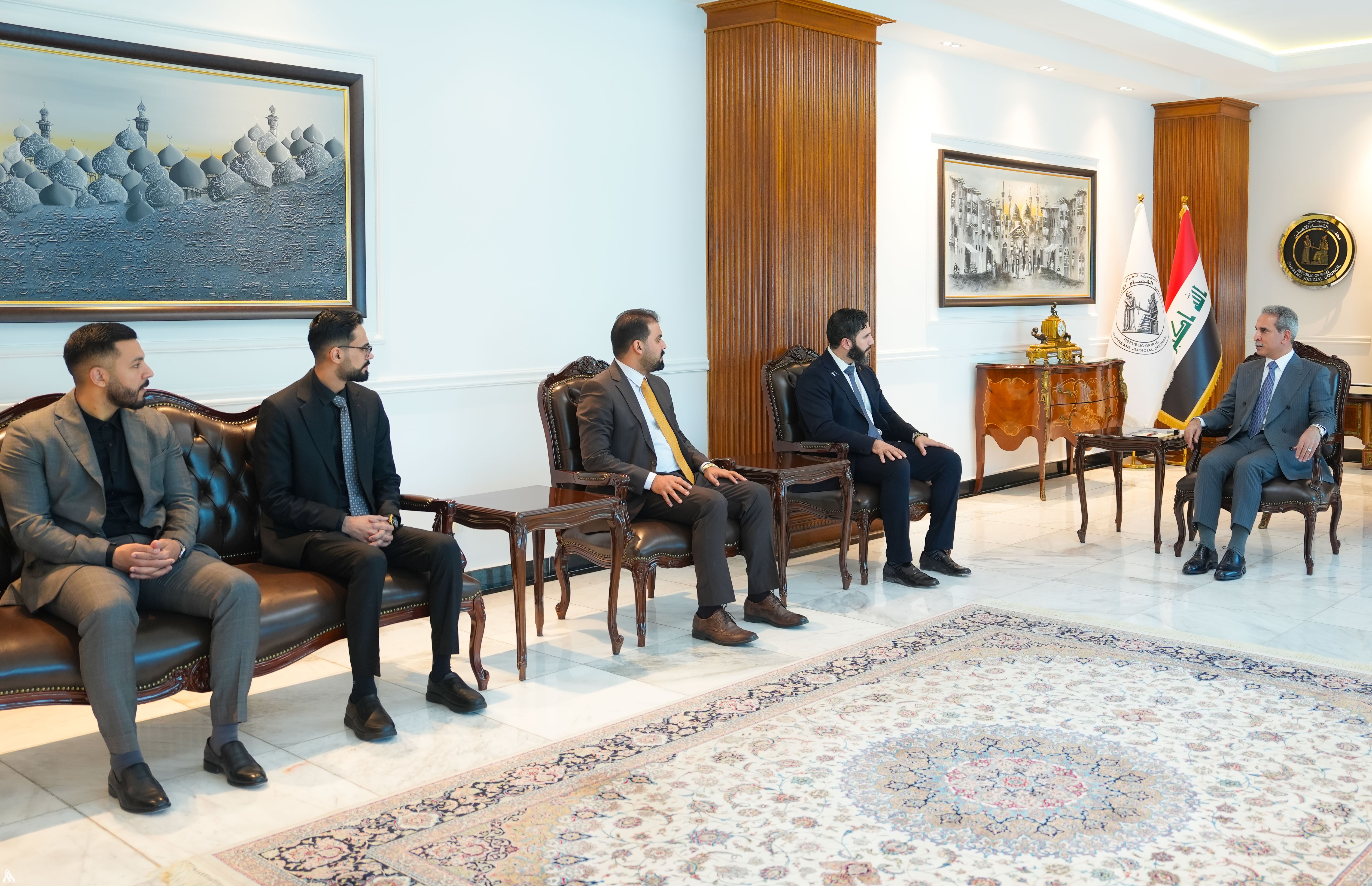 صحيفة ووكالة صوت القلم الإخبارية المستقلة - رئيس مجلس القضاء الأعلى ...